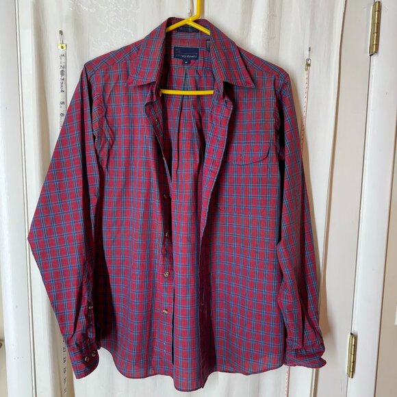 Kenneth Stevens | Shirts | Vintage Kenneth Stevens Mens Plaid Shirt ...